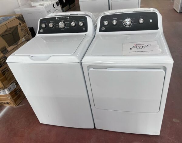 Scratch and Dent GE Washer and Dryer – Appliance Liquidation Outlet